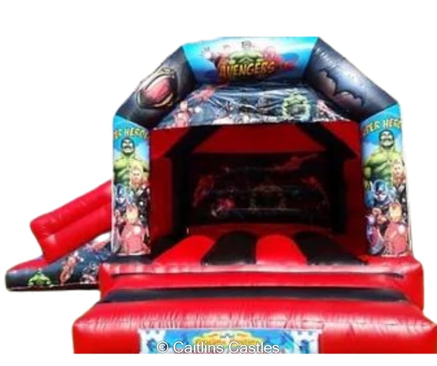 Super Hero Slide Bouncer 17 X 15 - Bouncy Castles Hire in Liverpool ...